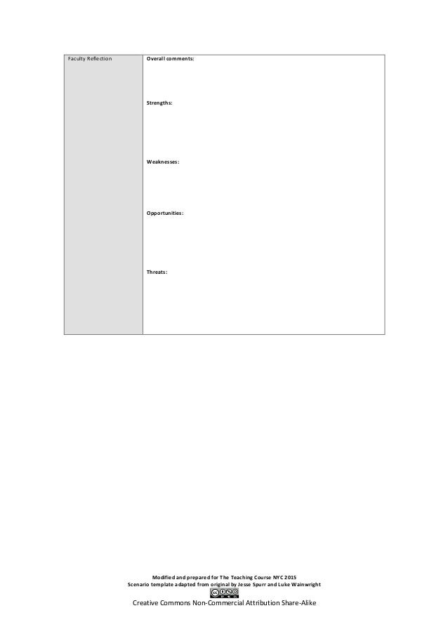Scenario Report Template TTCNYC15 Scenario Report Template TTCNYC15
