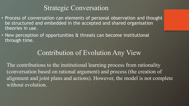 Scenarios- The Art of Strategic Conversation | PPTX