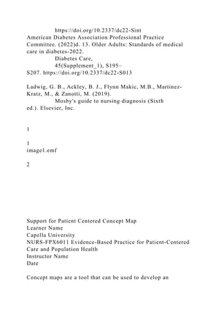 ScenarioThe purpose of a concept map is to visualize connections.docx ...