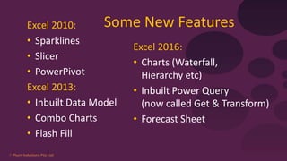 Scenario Tools in Excel - Plum Solutions | PPTX