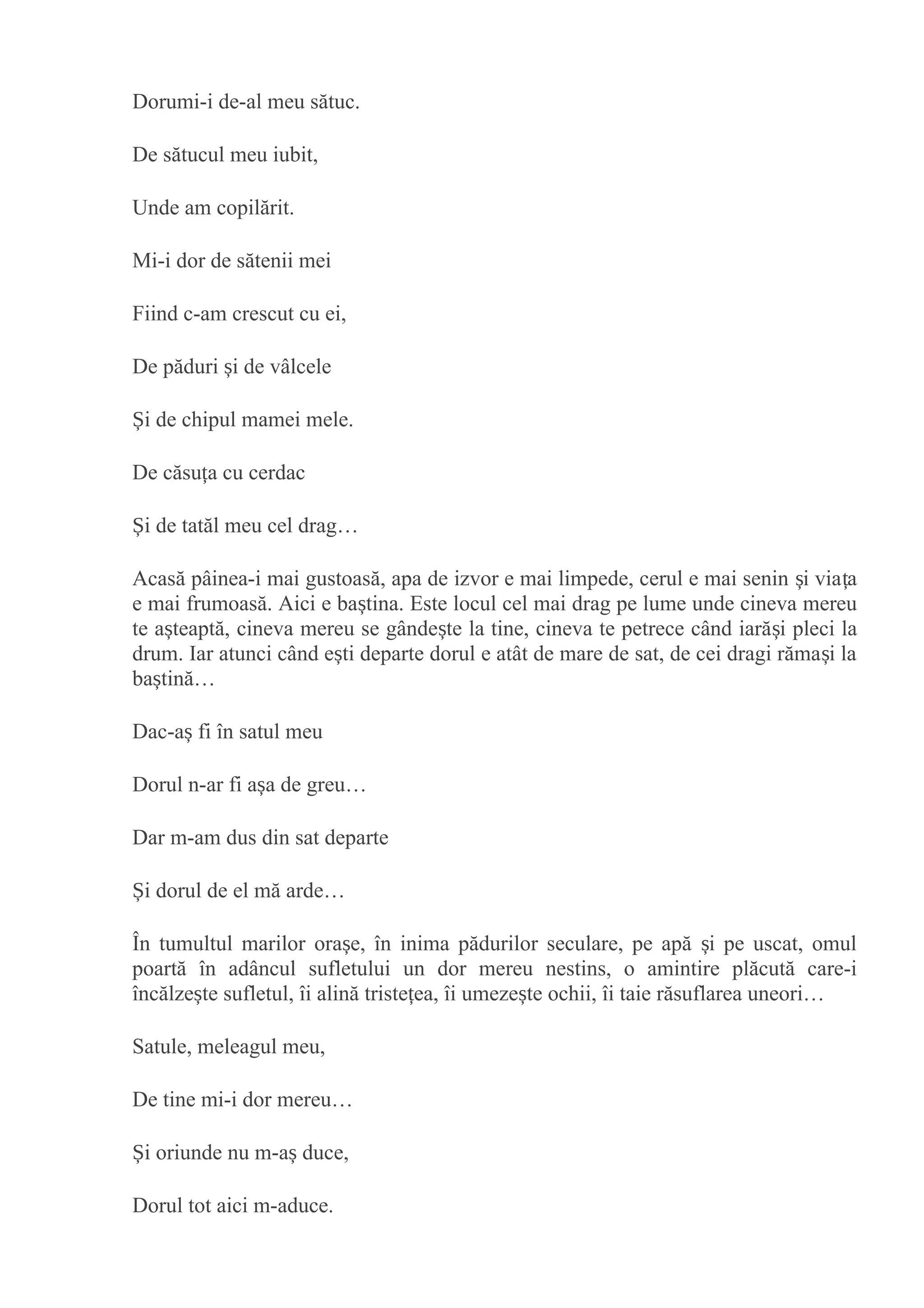 Scenariu hramul satului activitate 2023 dusmani | DOCX