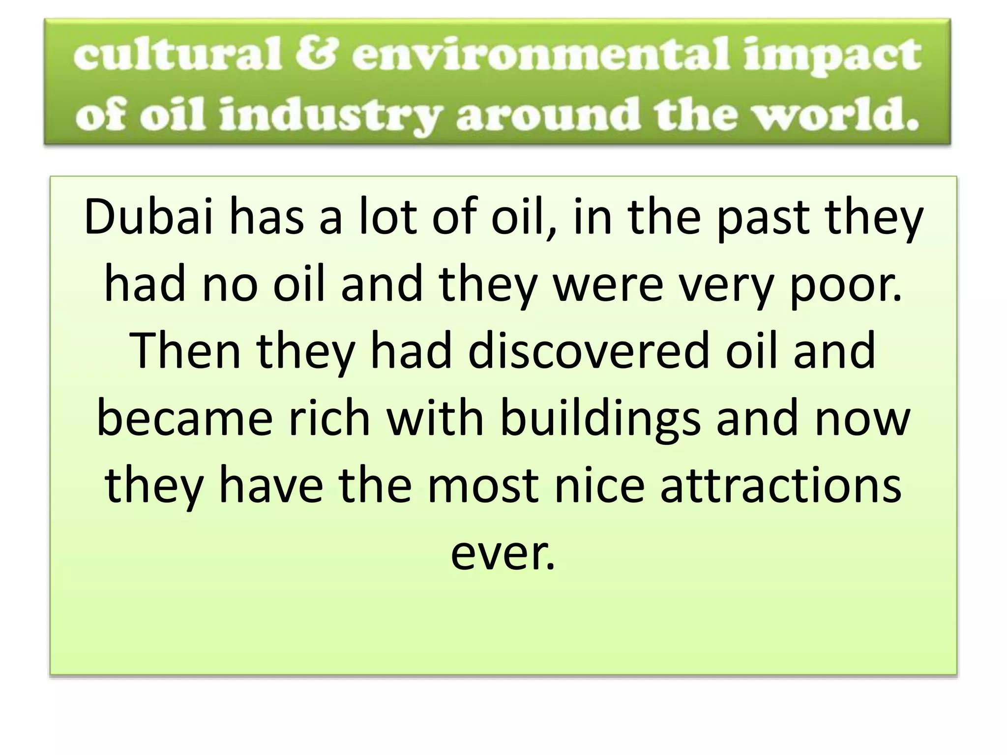 a world without oil | PPTX
