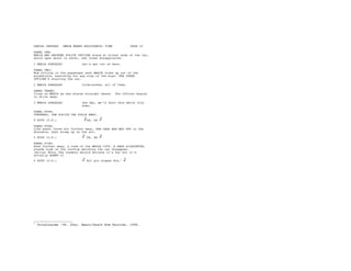 Sample Comic Scene | PPT