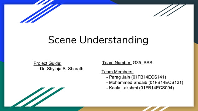 Scene understanding | PDF