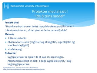 Brobygning mellem evidensbaseret læring og kliniske praksis Model til kompetenceudviklingsforløb ...