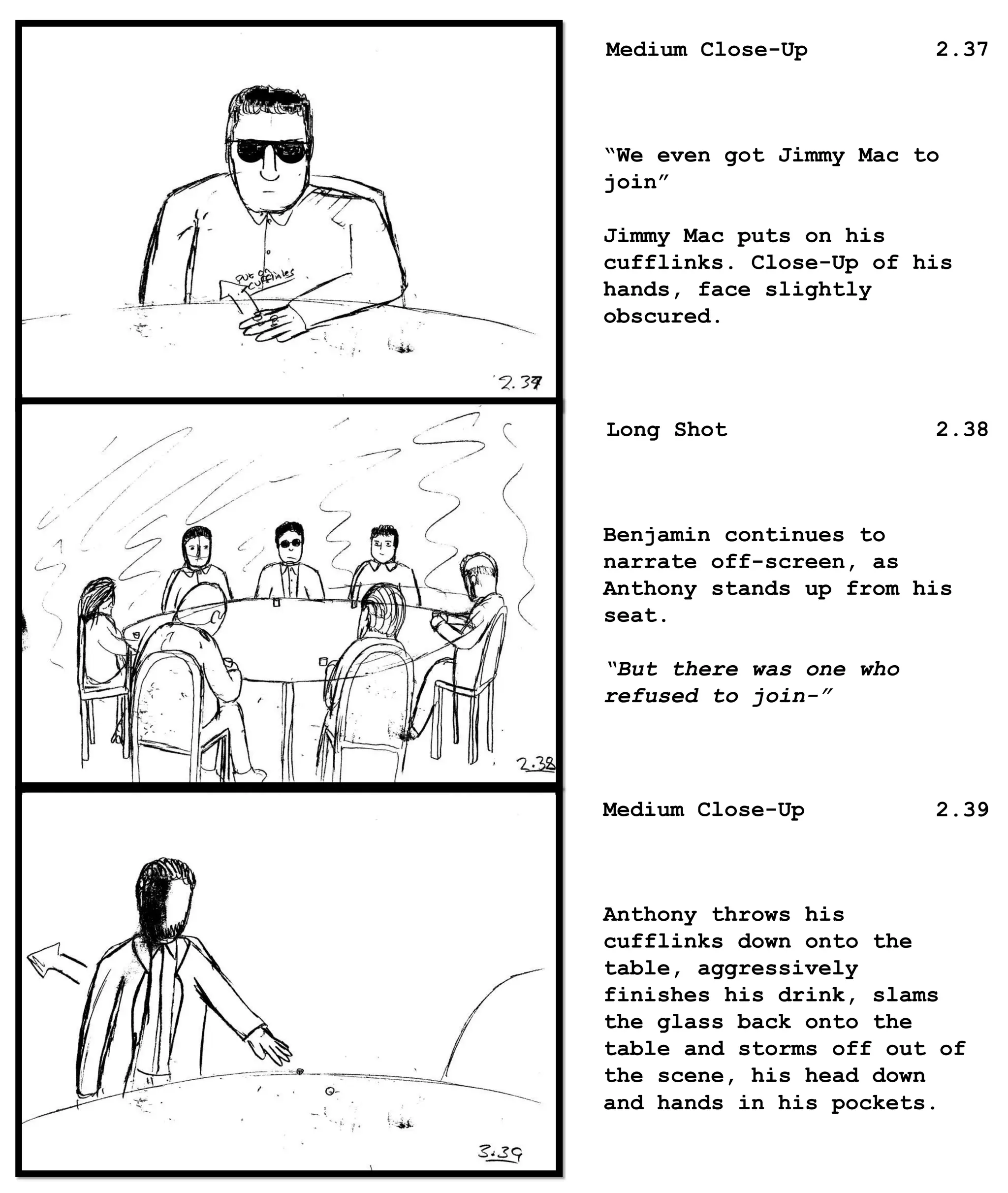 Scene 2 storyboard complete | PPTX