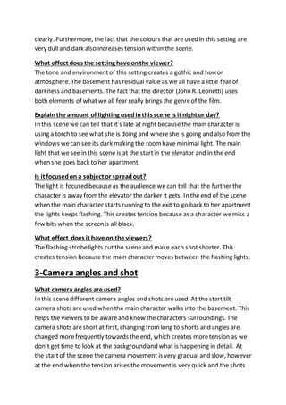 Scene analysis | DOCX