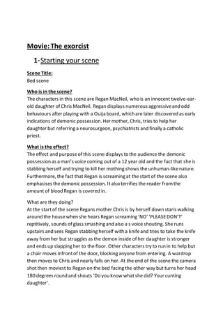 Scene analysis | DOCX