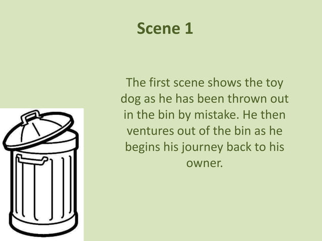 Scene-by-scene breakdown | PPTX
