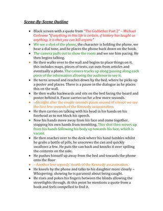Scene by Scene Outline | DOCX