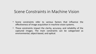 Scene Constraints in Machine Vision.pptx