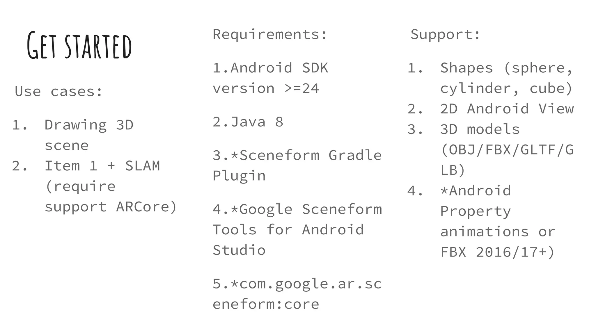Sceneform SDK на практиці - UA Mobile 2019 | PPT