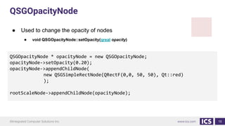 Introduction to the Qt Quick Scene Graph | PDF