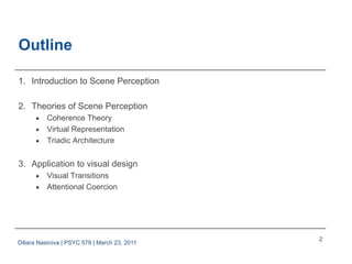 Scene perception | PDF