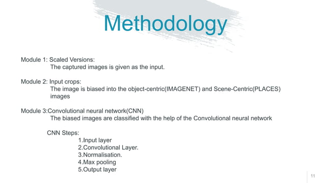 Scene Recognition Using Convolutional Neural Network Ppt