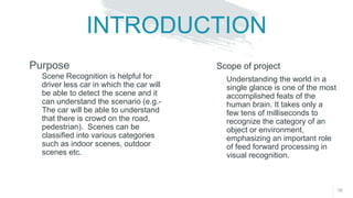Scene recognition using Convolutional Neural Network | PPT