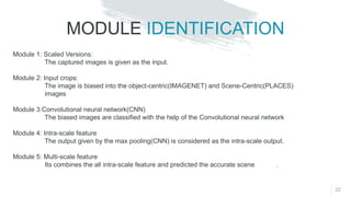 Scene recognition using Convolutional Neural Network | PPT