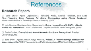 Scene recognition using Convolutional Neural Network | PPT