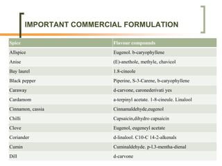 Scenario of spices in india | PPTX