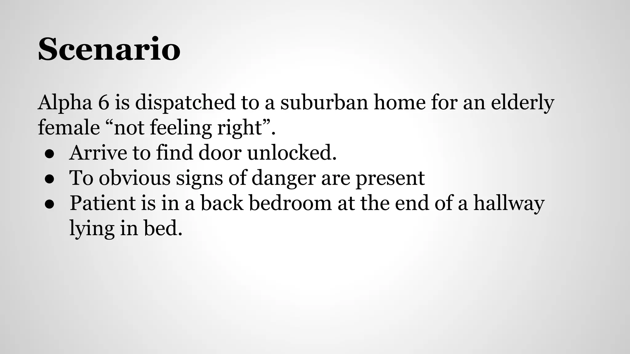 Scene safety for EMS | PPTX