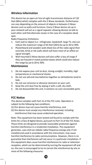 Scenes controller z wave plus remotec | PDF