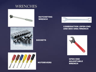 Scene shop tools | PPT