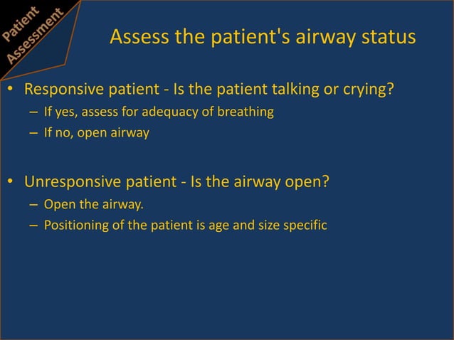Scene size up and initial assessment | PPTX | First Aid | Injuries