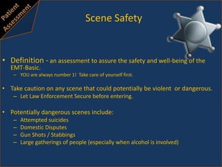 Scene size up and initial assessment | PPTX