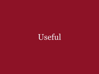 Useful, Usable, and Desirable: Designing for People | PDF