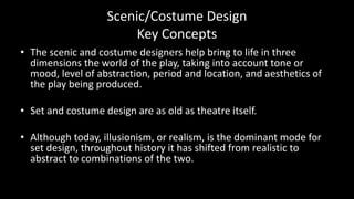 Scenic Design | PPTX