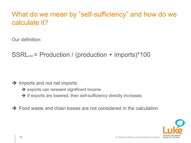 Rethinking national protein self-sufficiency | PPT