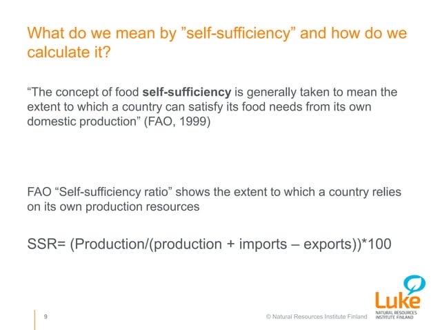 Rethinking national protein self-sufficiency | PPT