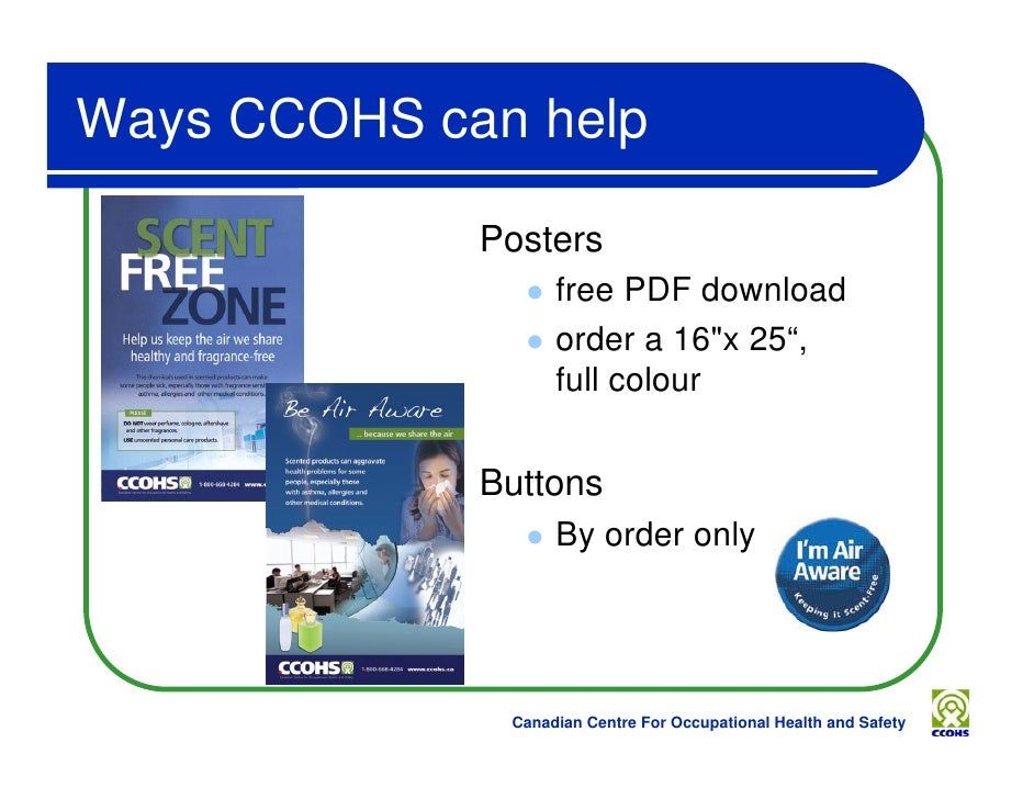 Making Sense of Scent-Free Workplaces