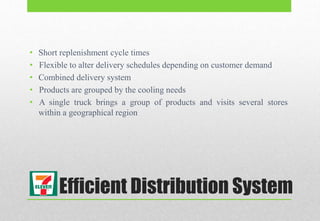 Supply Chain Strategy at 7-Eleven | PPTX