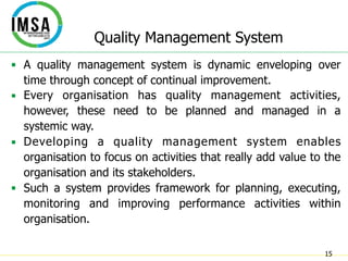 Quality Management Systems - Aviation Industry | PDF