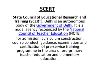 Scert and diet functions | PPTX