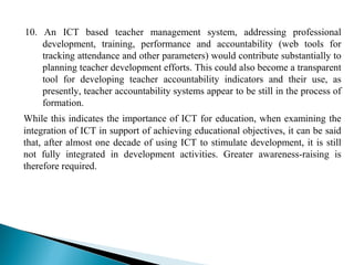 A step towards achieving Pupil-Teacher Ratio through ICT | PPT