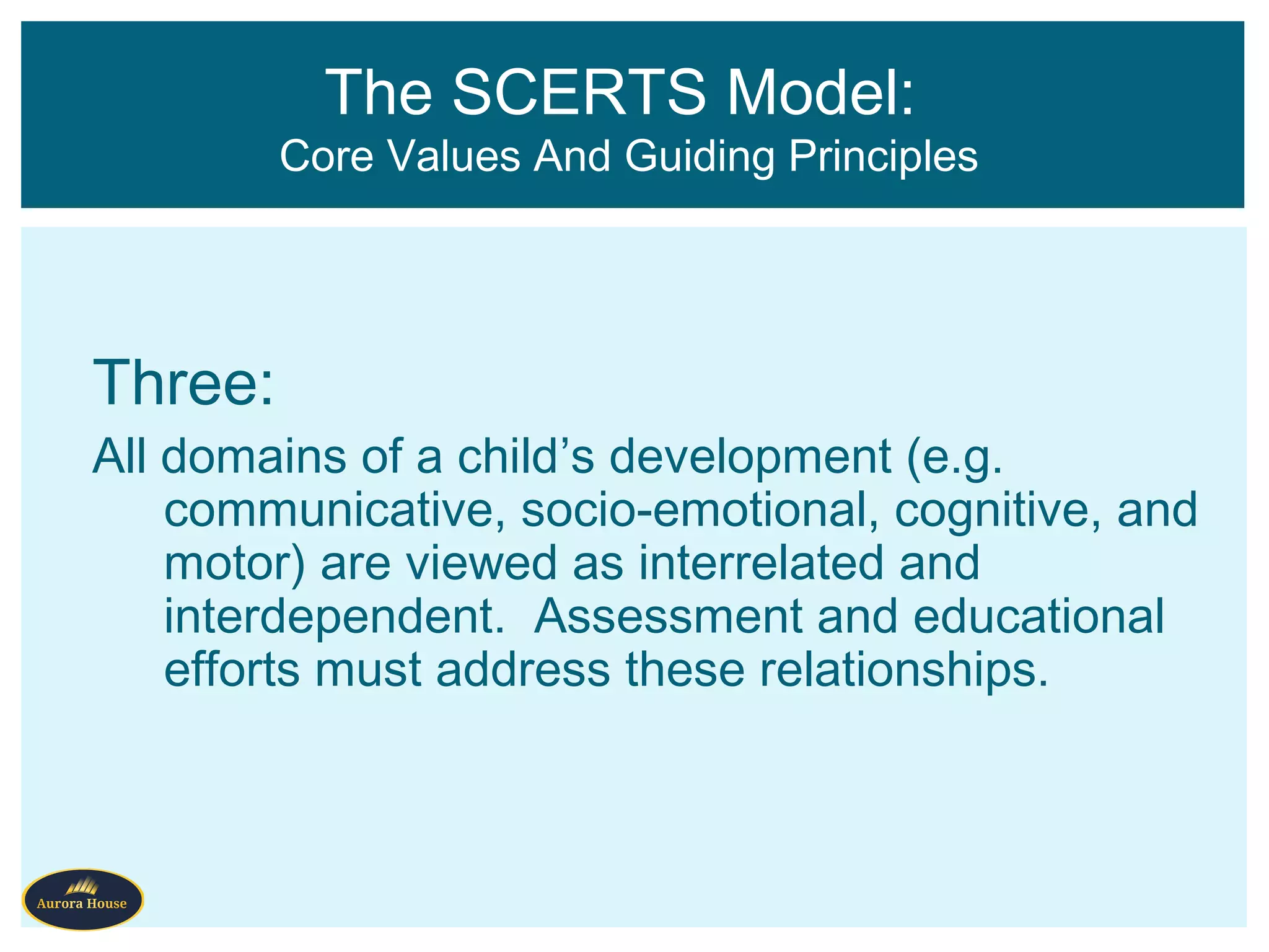 An Introduction to The SCERTS Model - Anna Brady | PPT