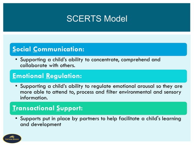 An Introduction to The SCERTS Model - Anna Brady | PPT