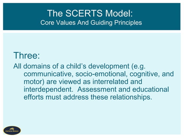An Introduction to The SCERTS Model - Anna Brady | PPT