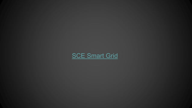 SCE Smart Meter Deployment | PPTX