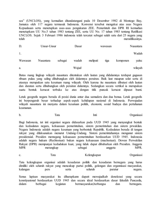 Geopolitik indonesia a2 | DOCX