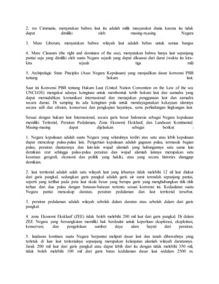 Geopolitik indonesia a2 | DOCX