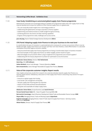 Supply Chain Finance Summit | PDF