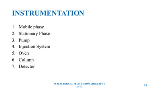 SUPER CRITICAL FLUID CHROMATOGRAPHY | PPTX