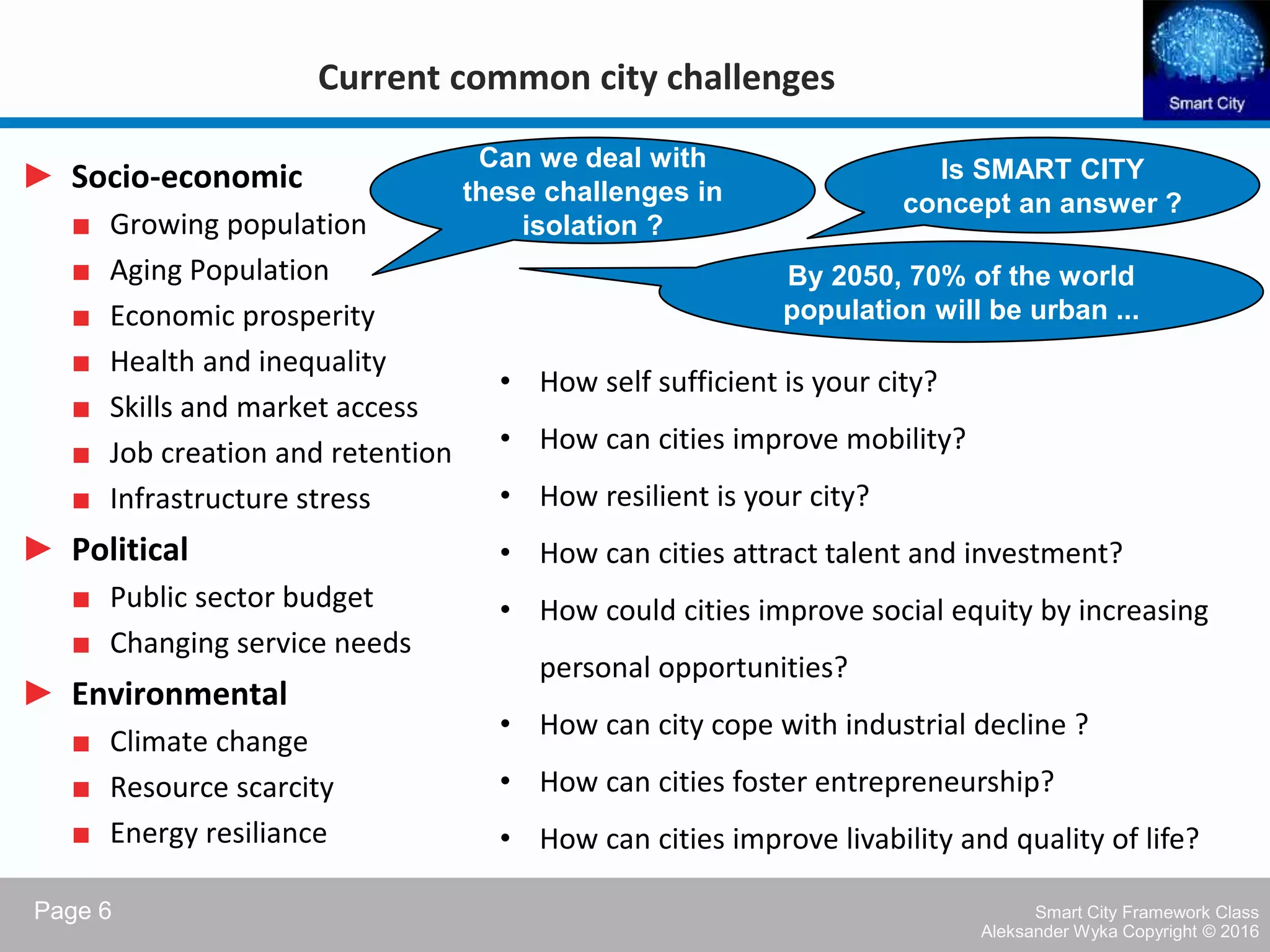 Smart City Framework | PDF