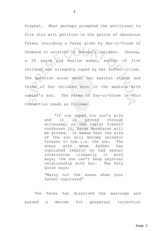 Supreme Court of India - Verdict on Fatwa | PDF