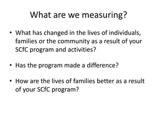 Measuring change presentation | PPTX