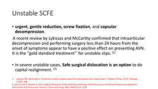 Slipped Capital Femoral Epiphysis | PPTX