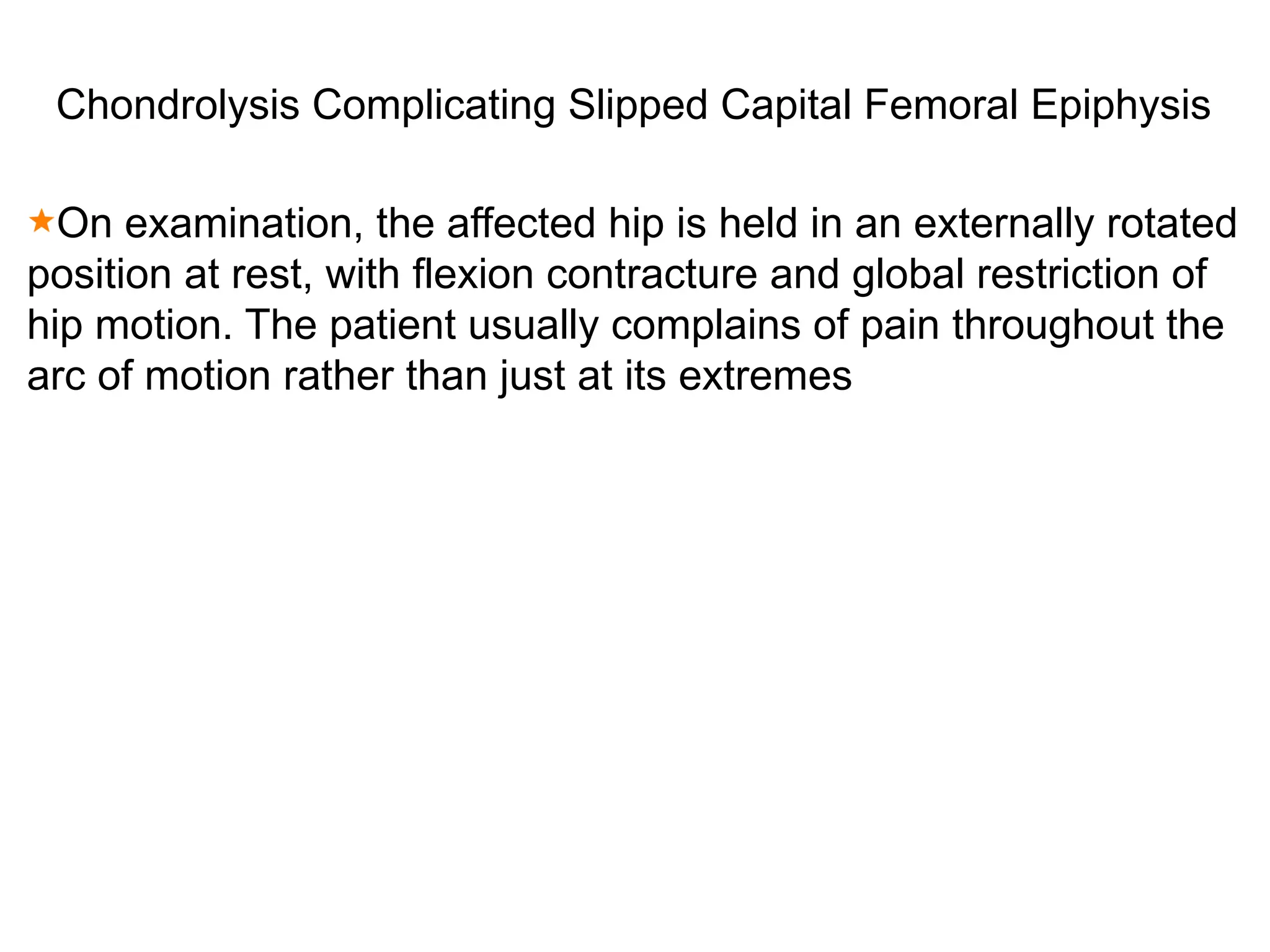 Slipped capital femoral epiphysis-Paediatric orthopaedics | PPTX